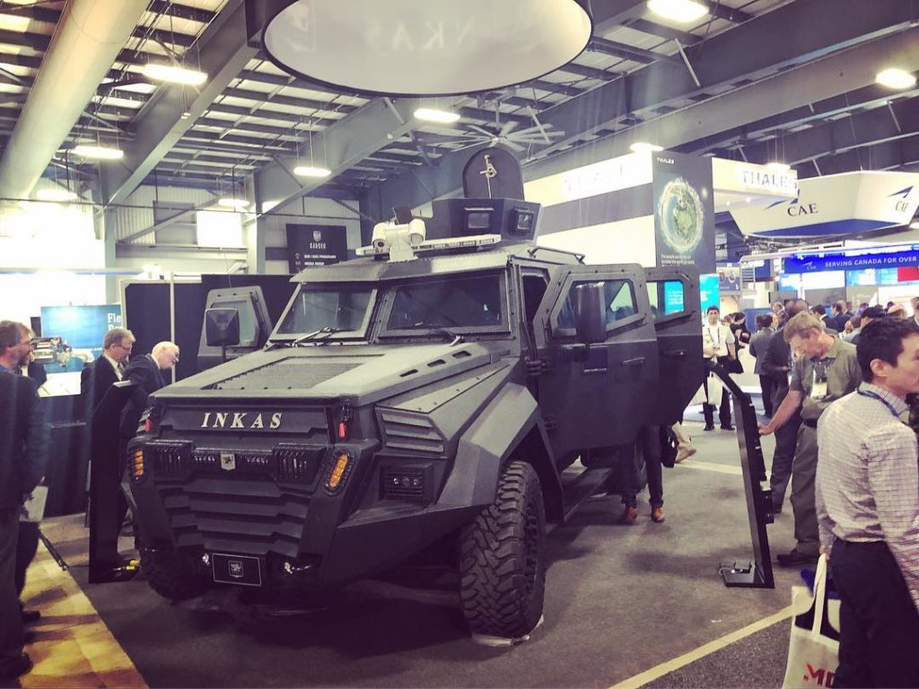 INKAS® Announces the Unveiling of the New Sentry MPV | INKAS Armored ...