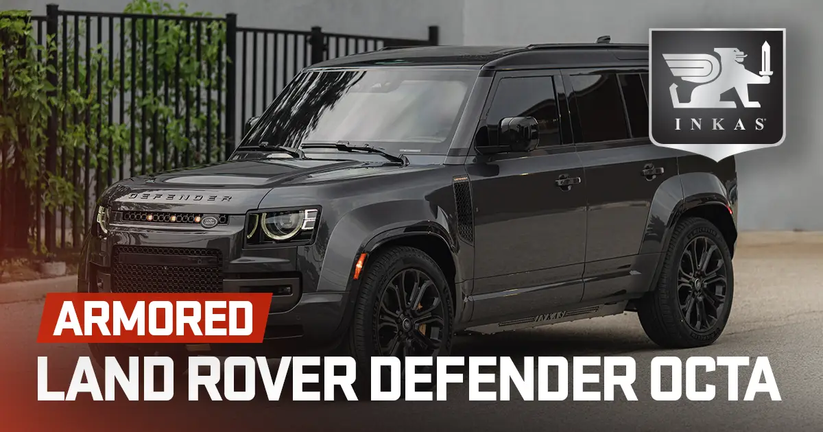 Bulletproof Land Rover Defender for Sale | INKAS Armored Vehicles ...