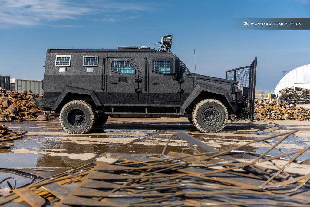 INKAS® Unveils a New Generation of Sentry Armored Personnel Carrier ...