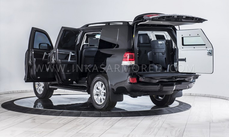 Armored Toyota Land Cruiser | TLC 200 For Sale - INKAS Armored Vehicles ...