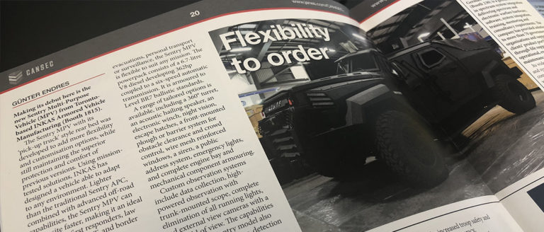 Newly-Unveiled Sentry MPV Featured at CANSEC 2018 | INKAS Armored ...