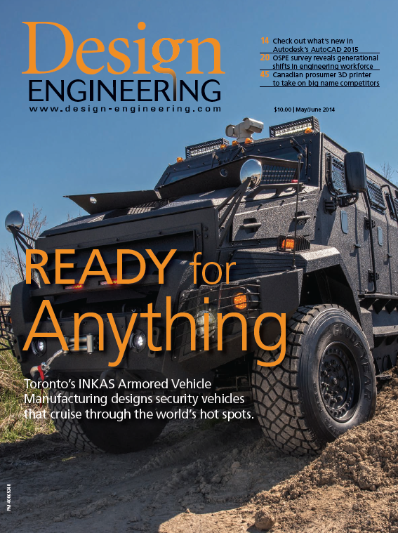 Design Engineering magazine on INKAS® production process